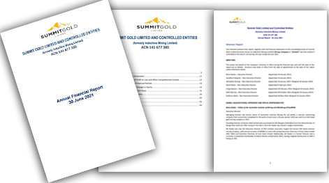 Investors | Summit Gold Ltd